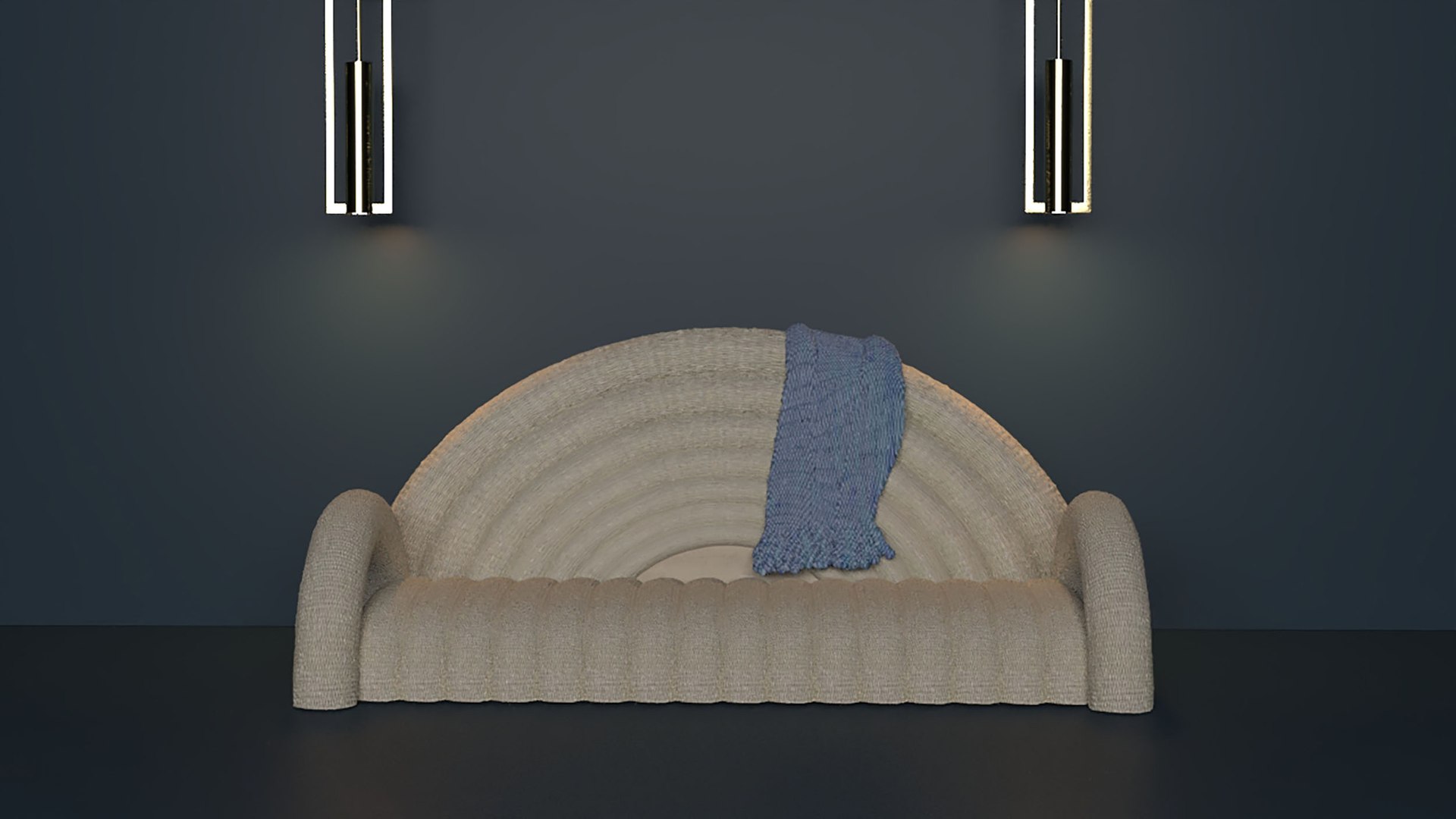 Couch Model - TurboSquid 2245394