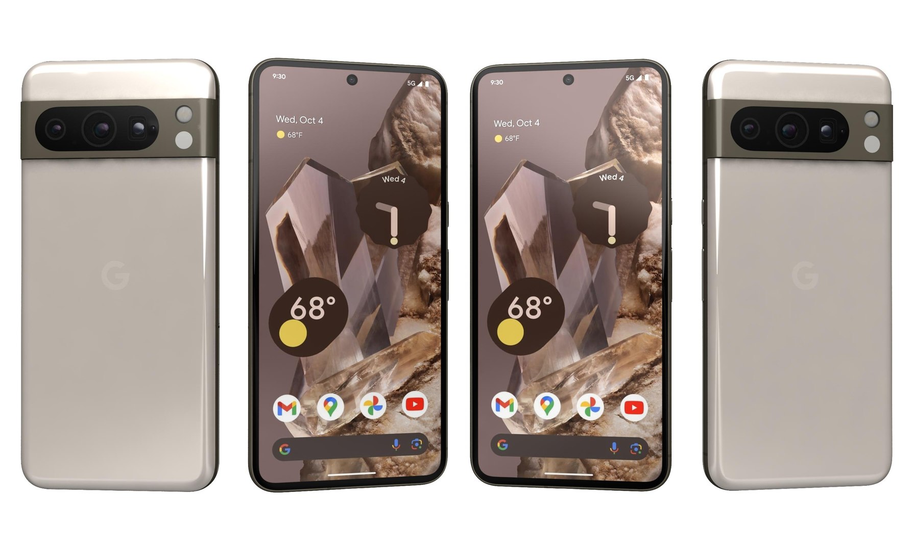 3D Google Pixel 8 Pro All Colors - TurboSquid 2132012
