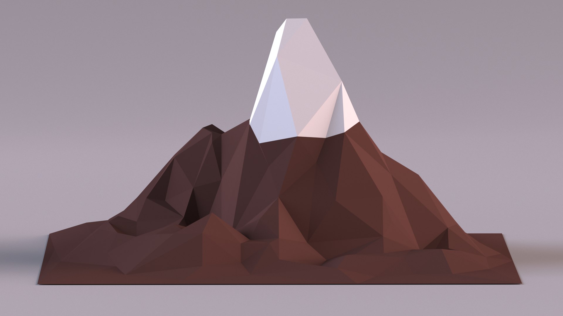 Cartoon Toon Mountain 3D - TurboSquid 1677236