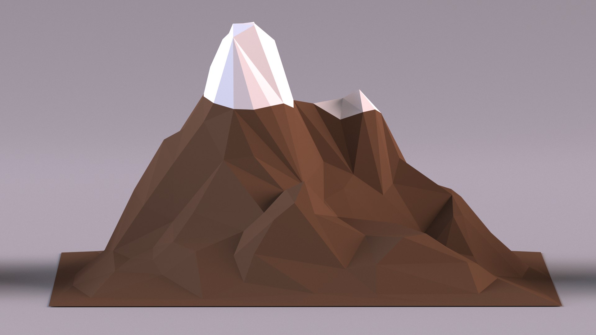 Cartoon Toon Mountain 3D - TurboSquid 1677236