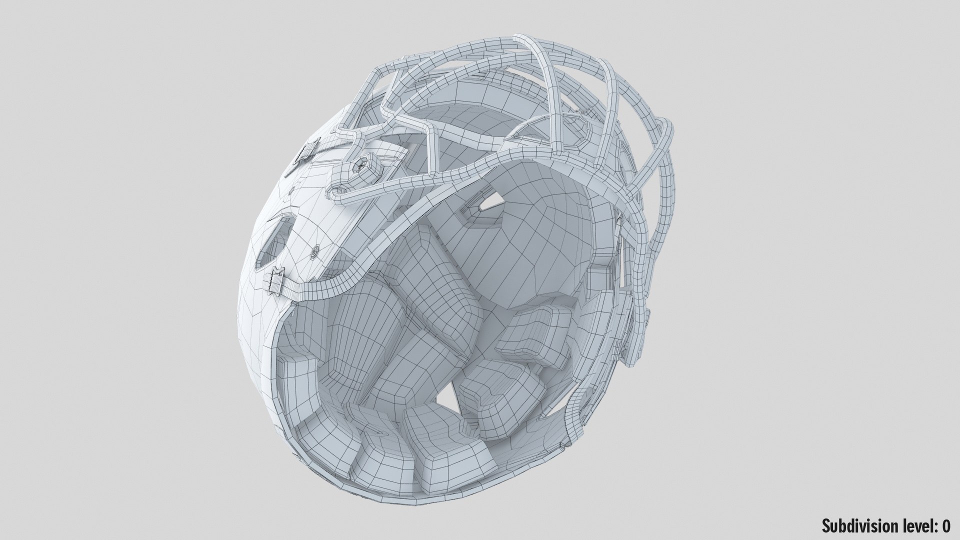 3D Riddell Victor Youth Helmet - TurboSquid 1499736