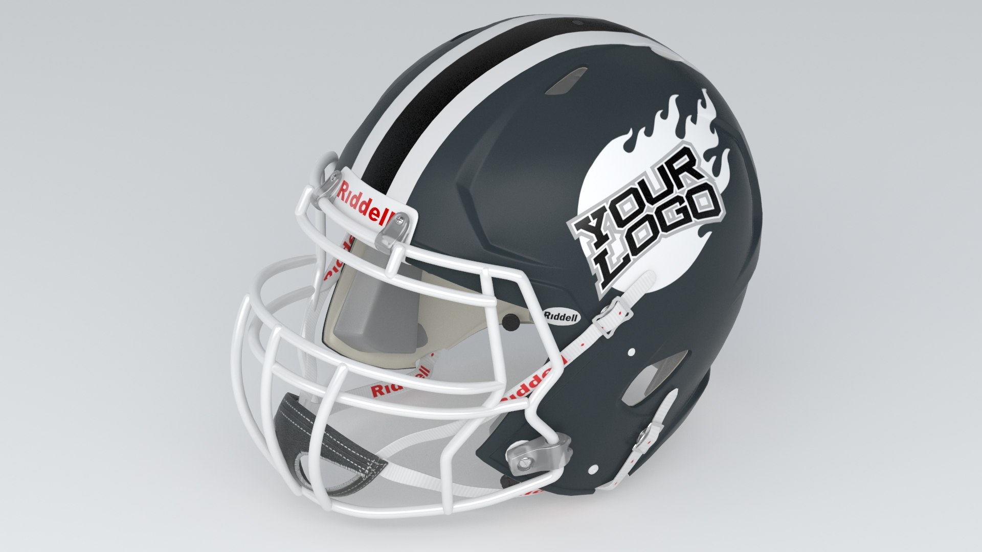3D Riddell Victor Youth Helmet - TurboSquid 1499736