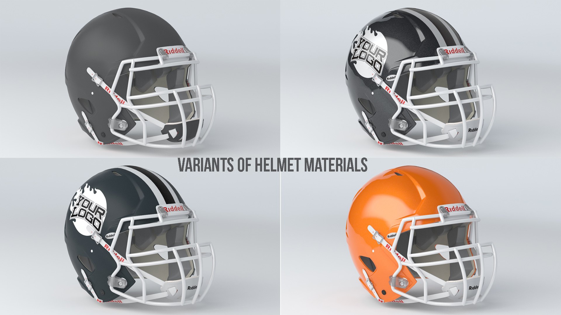 3D Riddell Victor Youth Helmet - TurboSquid 1499736