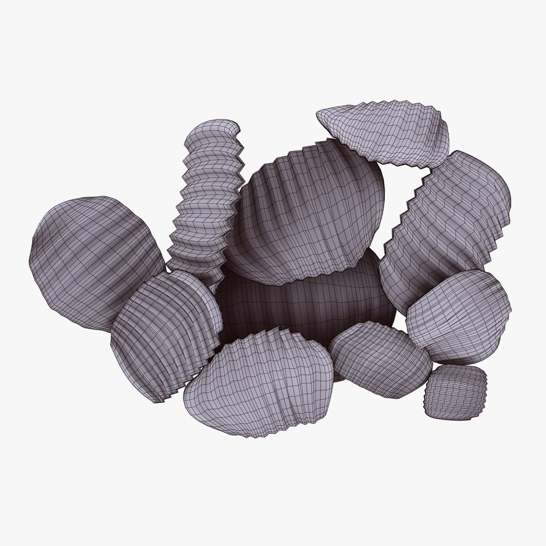 Potato Chip 3d Model