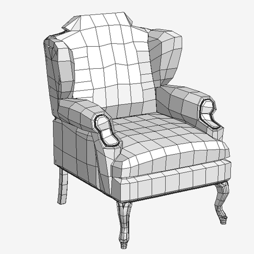 Classical Leather 3d Model