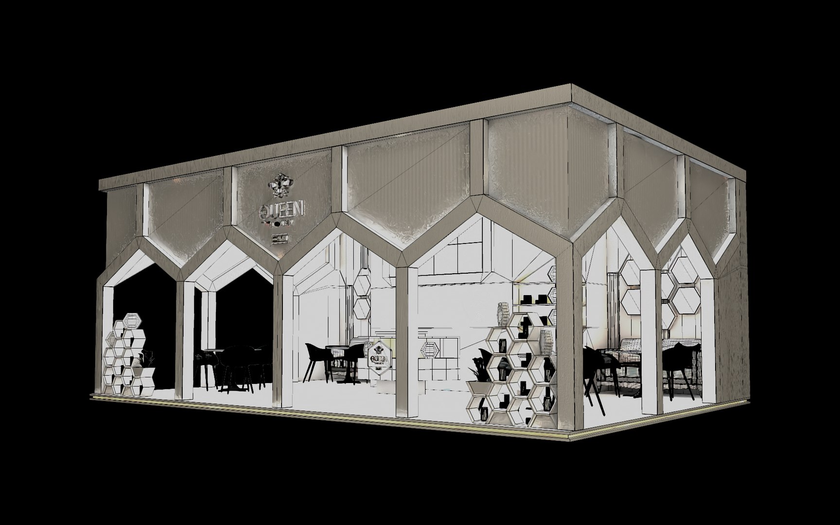 10 Exhibition Trade Show Booths Collection 3D Model - TurboSquid 2259320