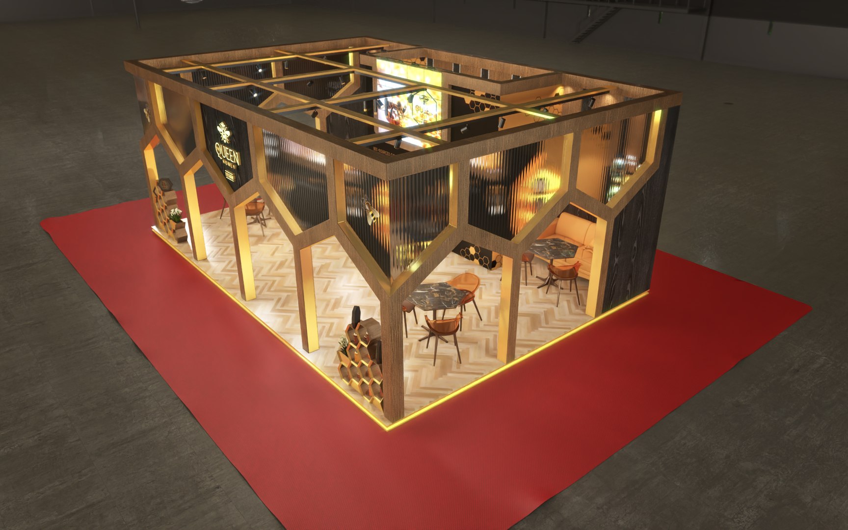 10 Exhibition Trade Show Booths Collection 3D Model - TurboSquid 2259320