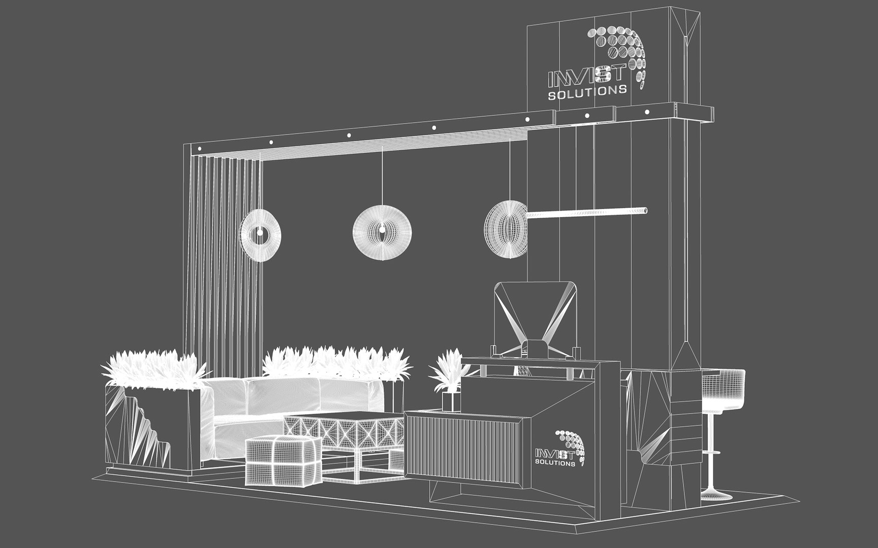 10 Exhibition Trade Show Booths Collection 3D Model - TurboSquid 2259320