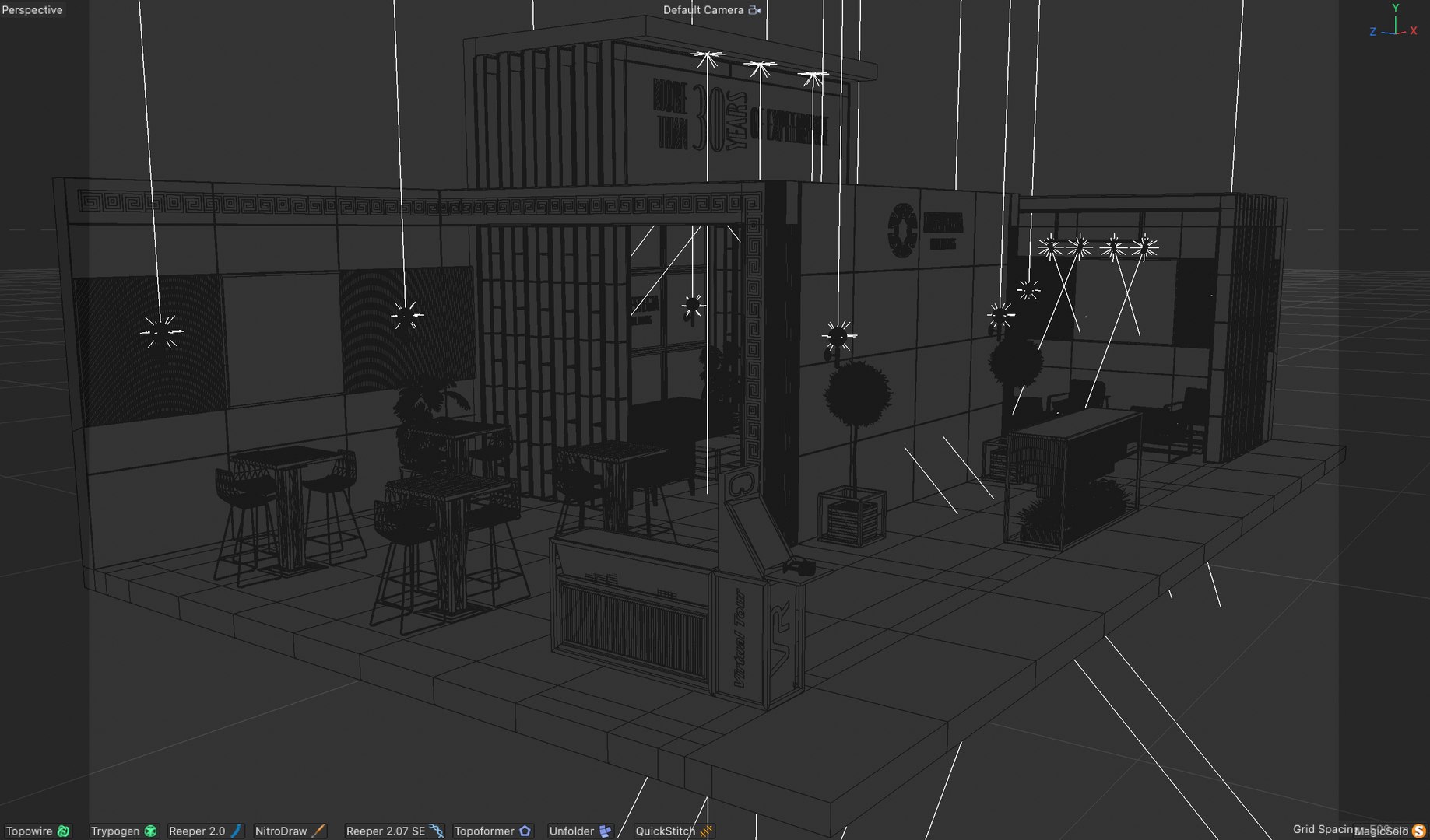 10 Exhibition Trade Show Booths Collection 3D Model - TurboSquid 2259320