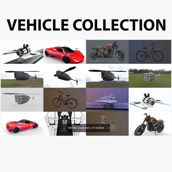 Vehicle Collection3D模型 - TurboSquid 1999151