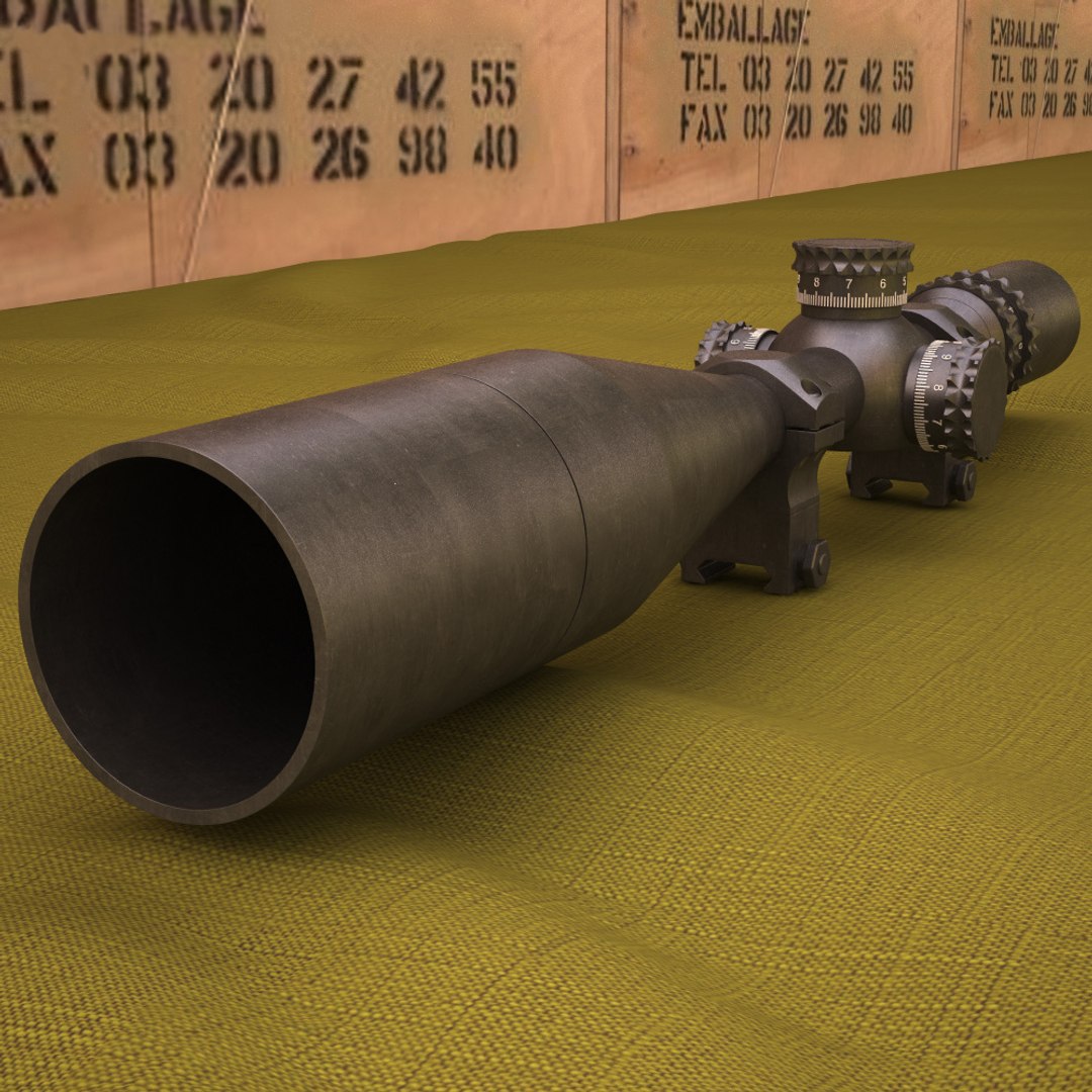 Telescopic Sight 3D model - TurboSquid 2023160
