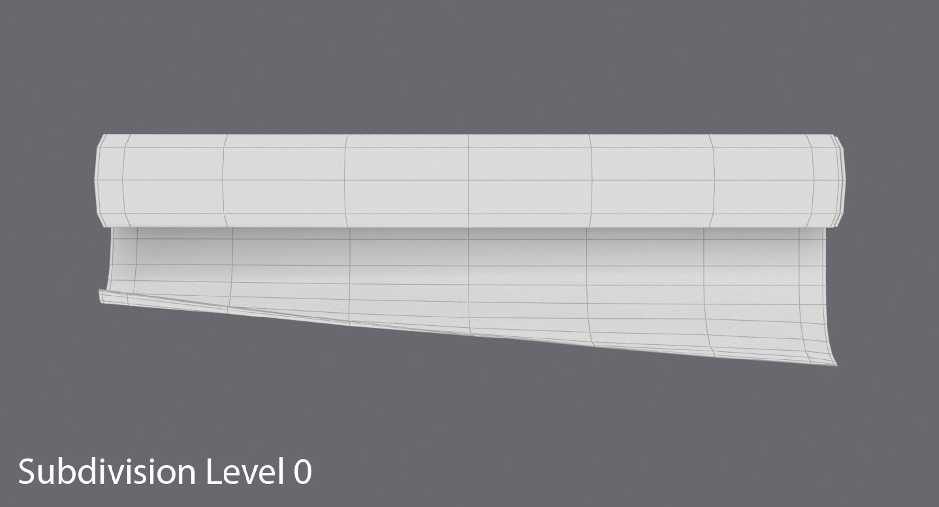 Wrapping Paper Green Unrolled 3d Max