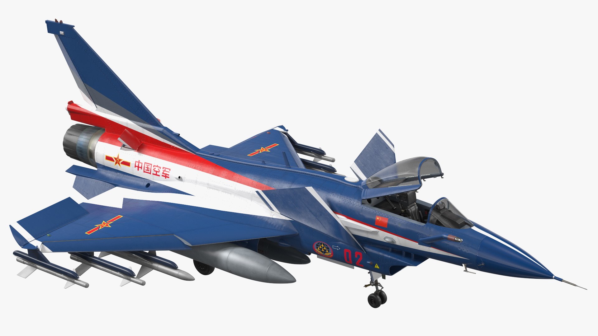 3D plaaf j10 vigorous dragon - TurboSquid 1693774