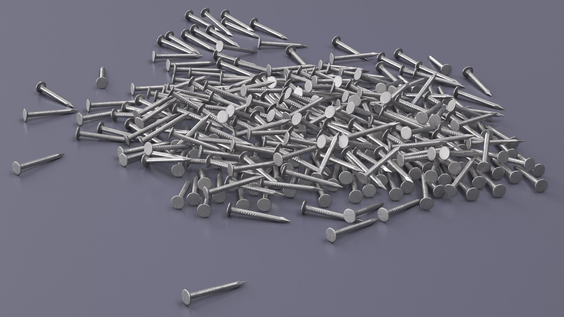 Connector Nails 3D Model - TurboSquid 2056236