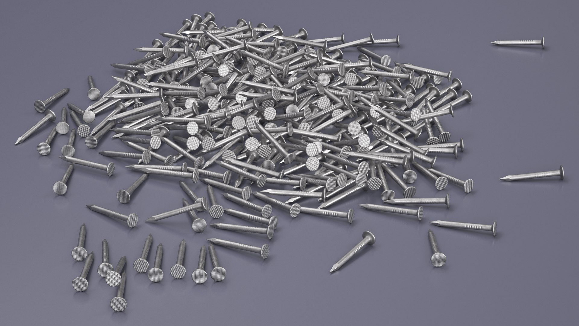 Connector Nails 3D Model - TurboSquid 2056236