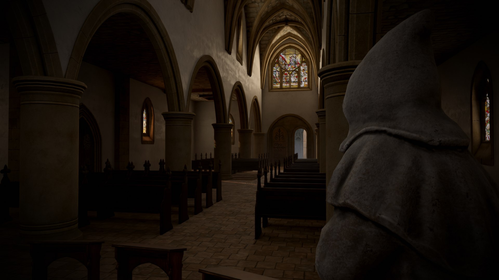 Medieval Church Model - TurboSquid 1666828