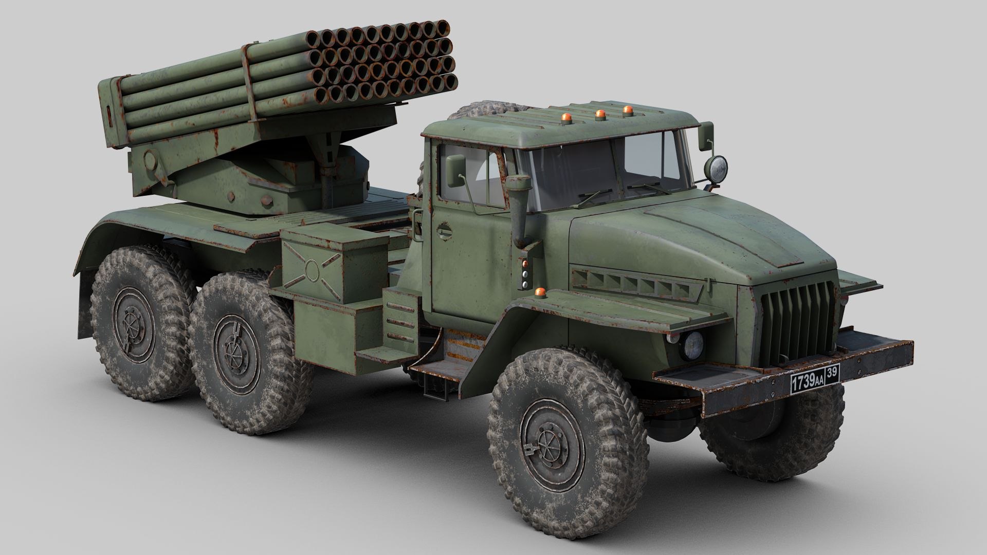 BM 21 Grad 3D - TurboSquid 1954965