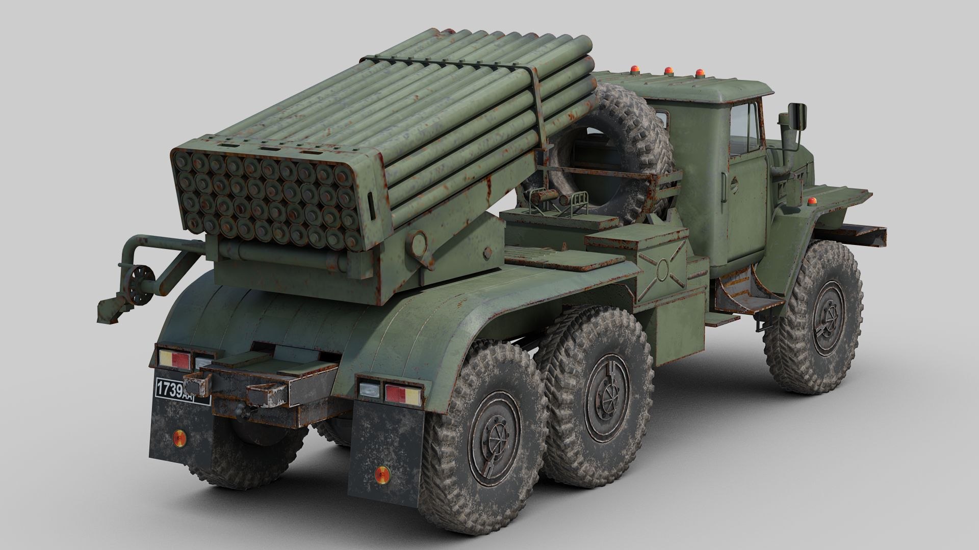 BM 21 Grad 3D - TurboSquid 1954965