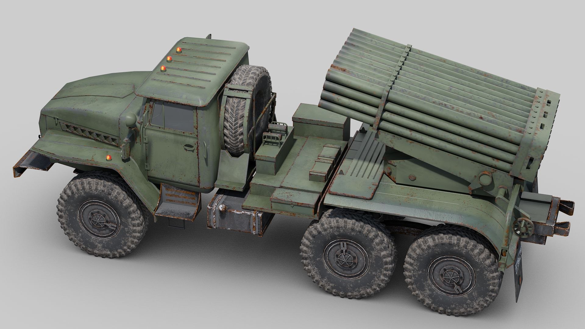 BM 21 Grad 3D - TurboSquid 1954965