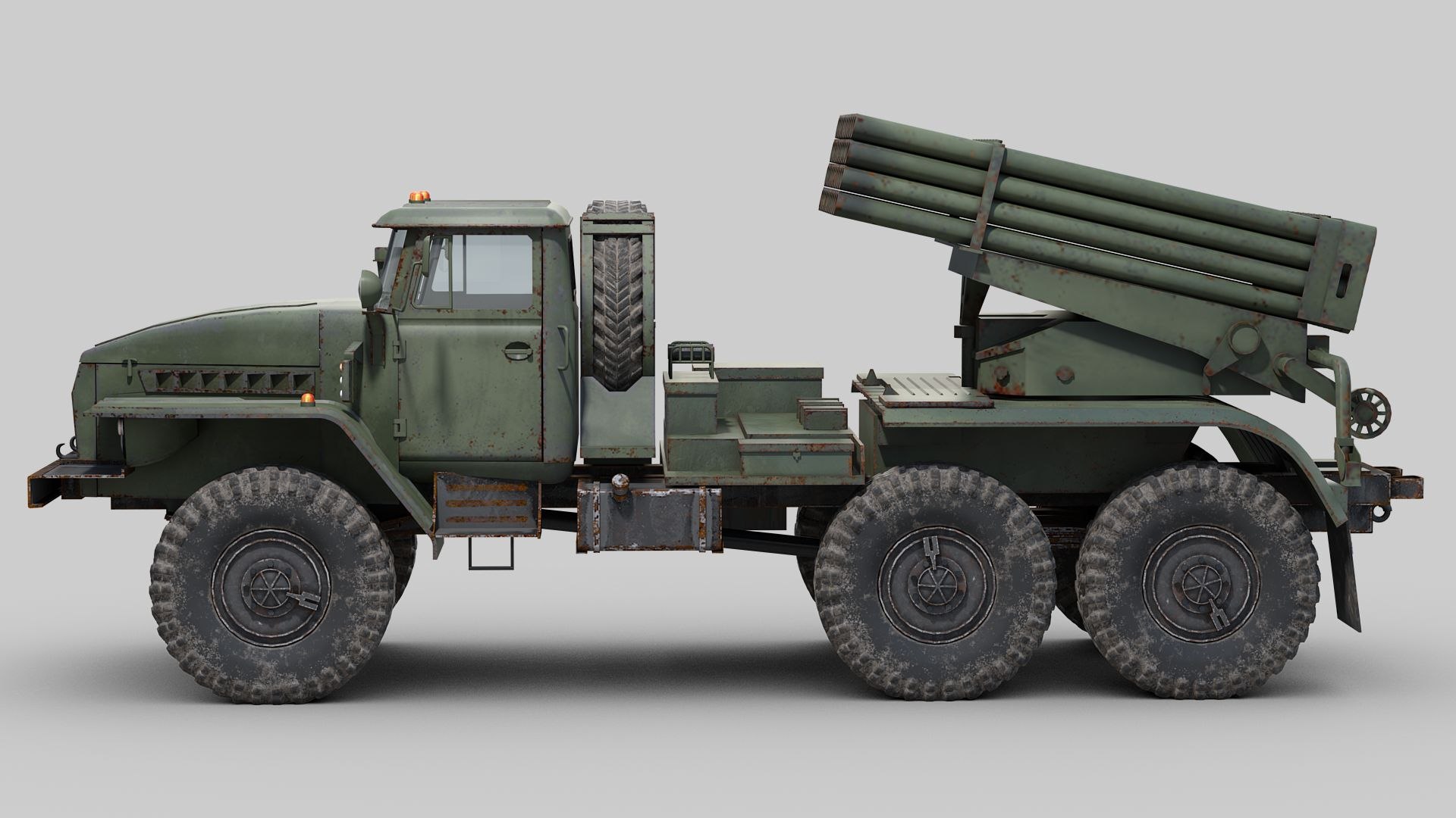 BM 21 Grad 3D - TurboSquid 1954965