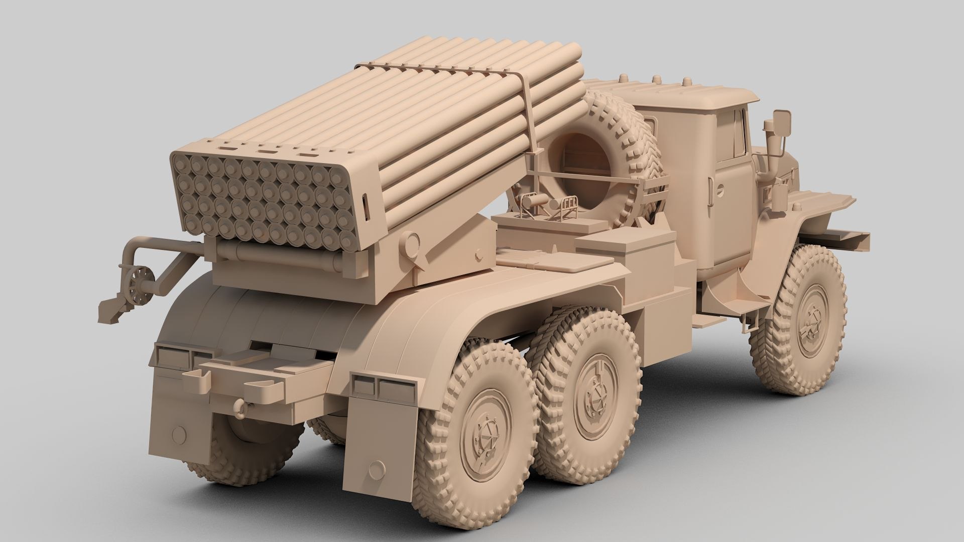 BM 21 Grad 3D - TurboSquid 1954965