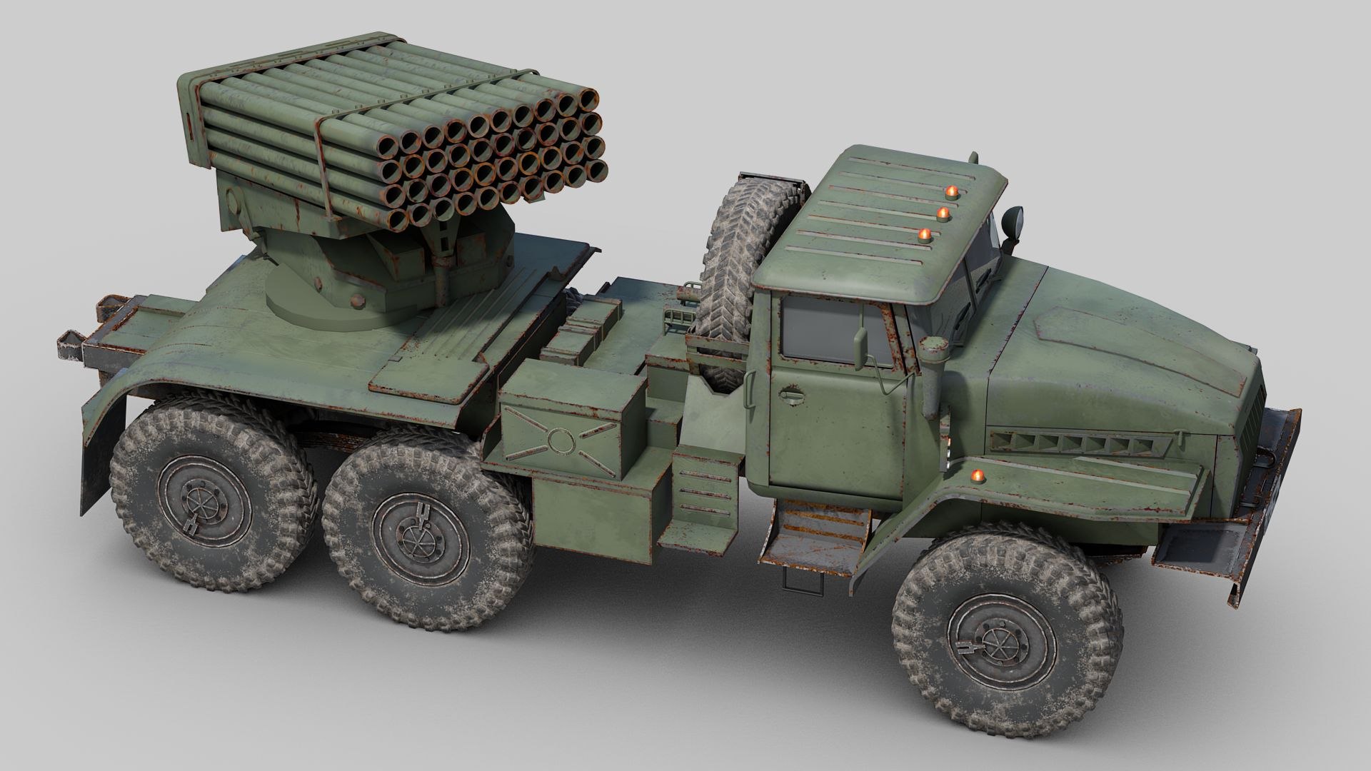 BM 21 Grad 3D - TurboSquid 1954965