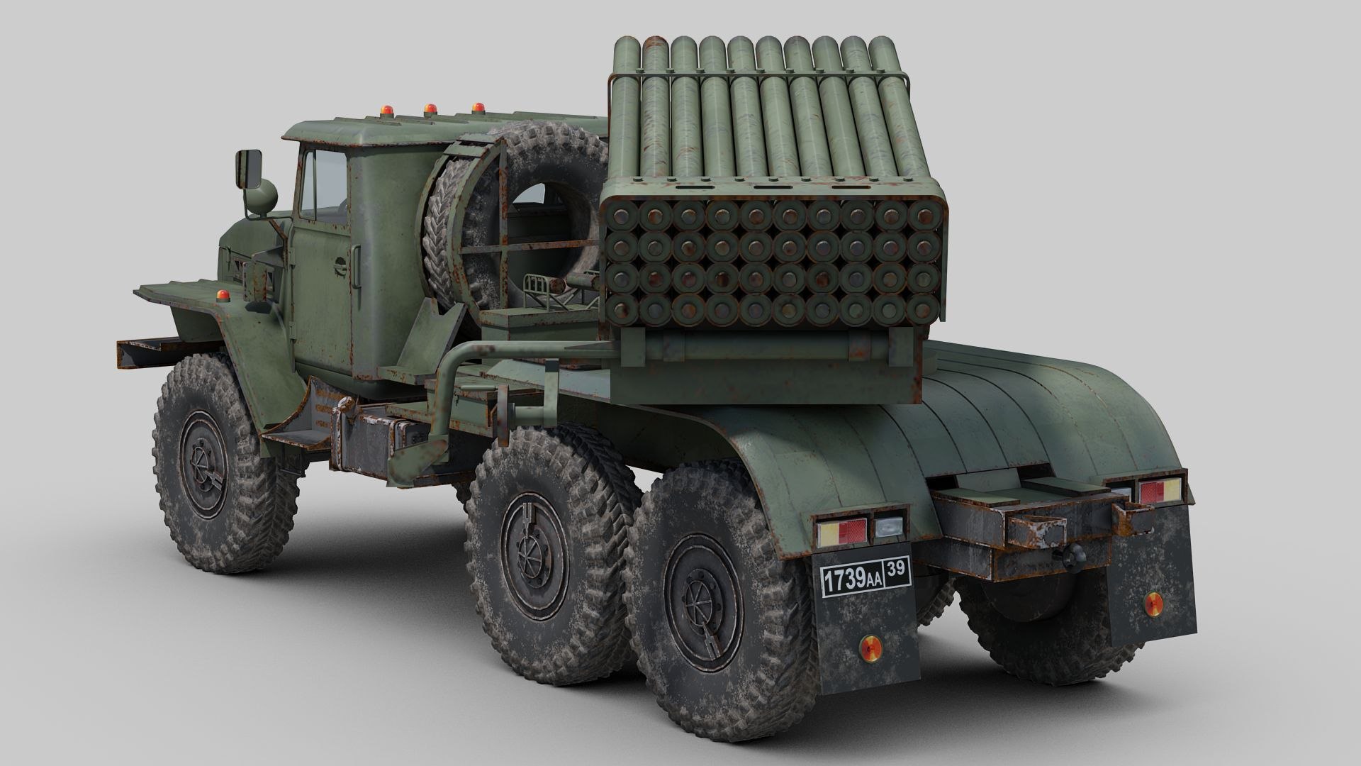 BM 21 Grad 3D - TurboSquid 1954965