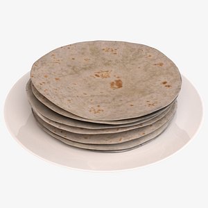 Tortilla 3D Models for Download | TurboSquid