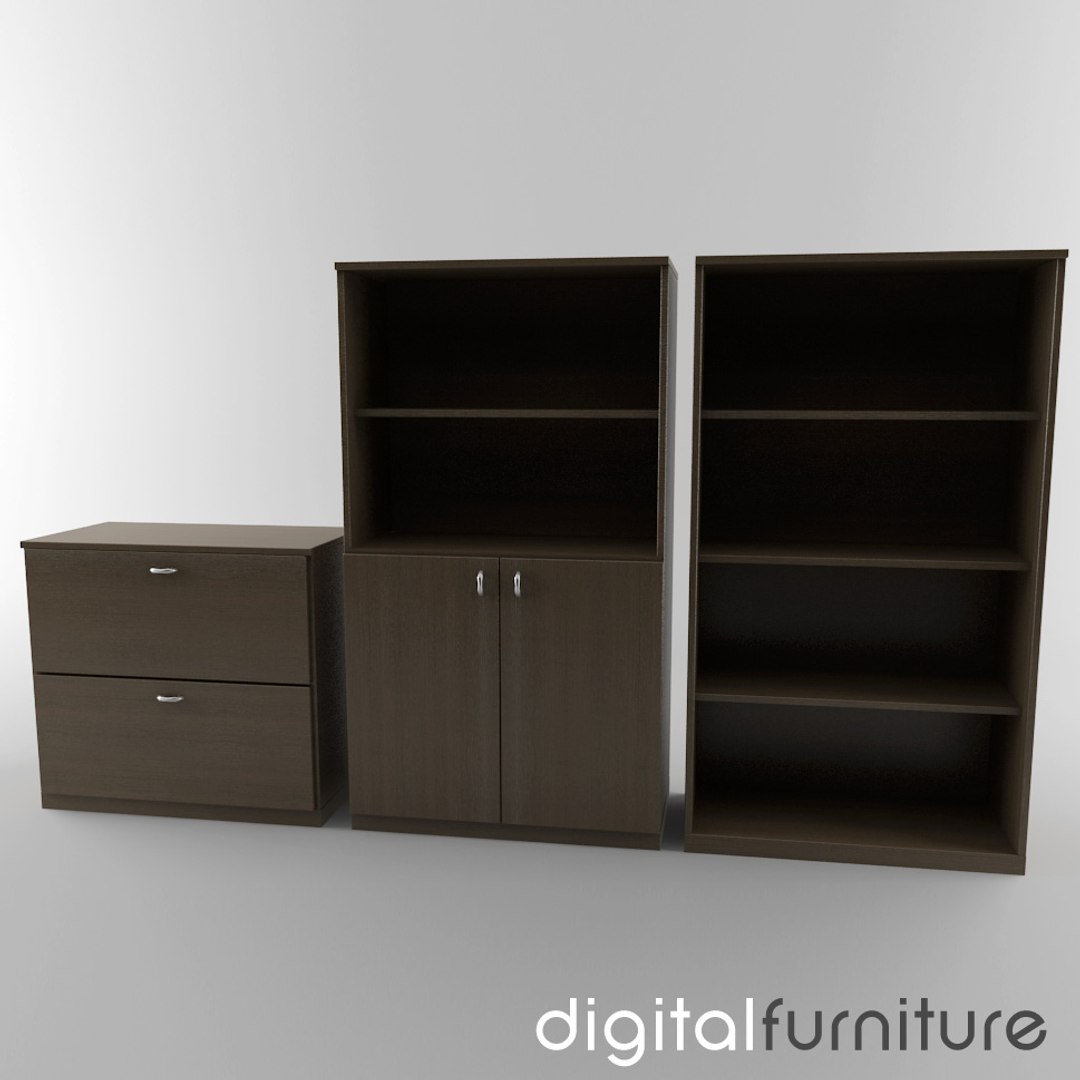 3d Office Storage Model