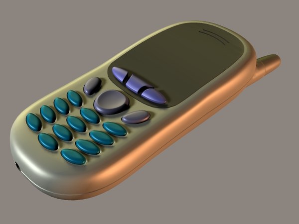 cell phone 3d model