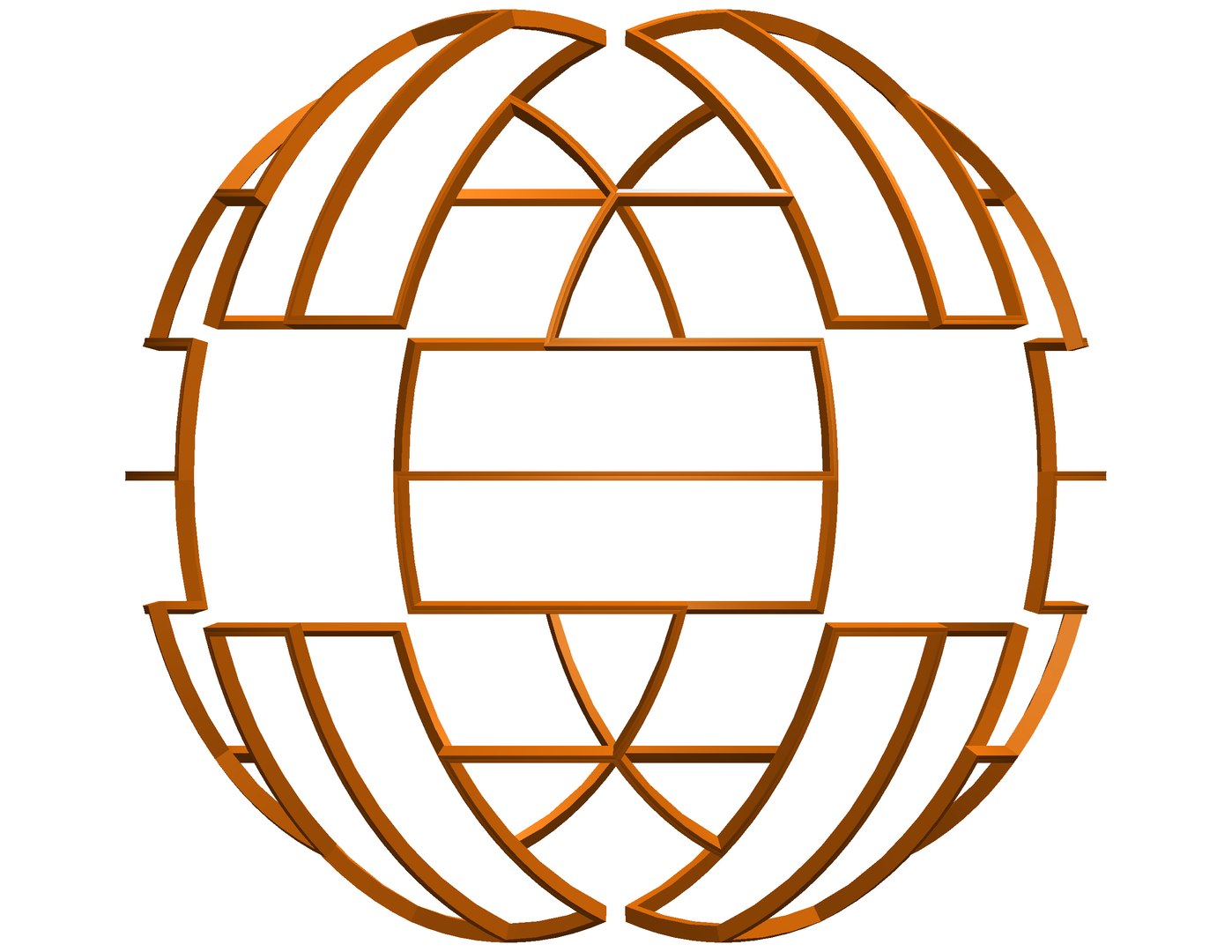 Wireframe Shape Geometric Telstar Ball 3D Model - TurboSquid 2213407