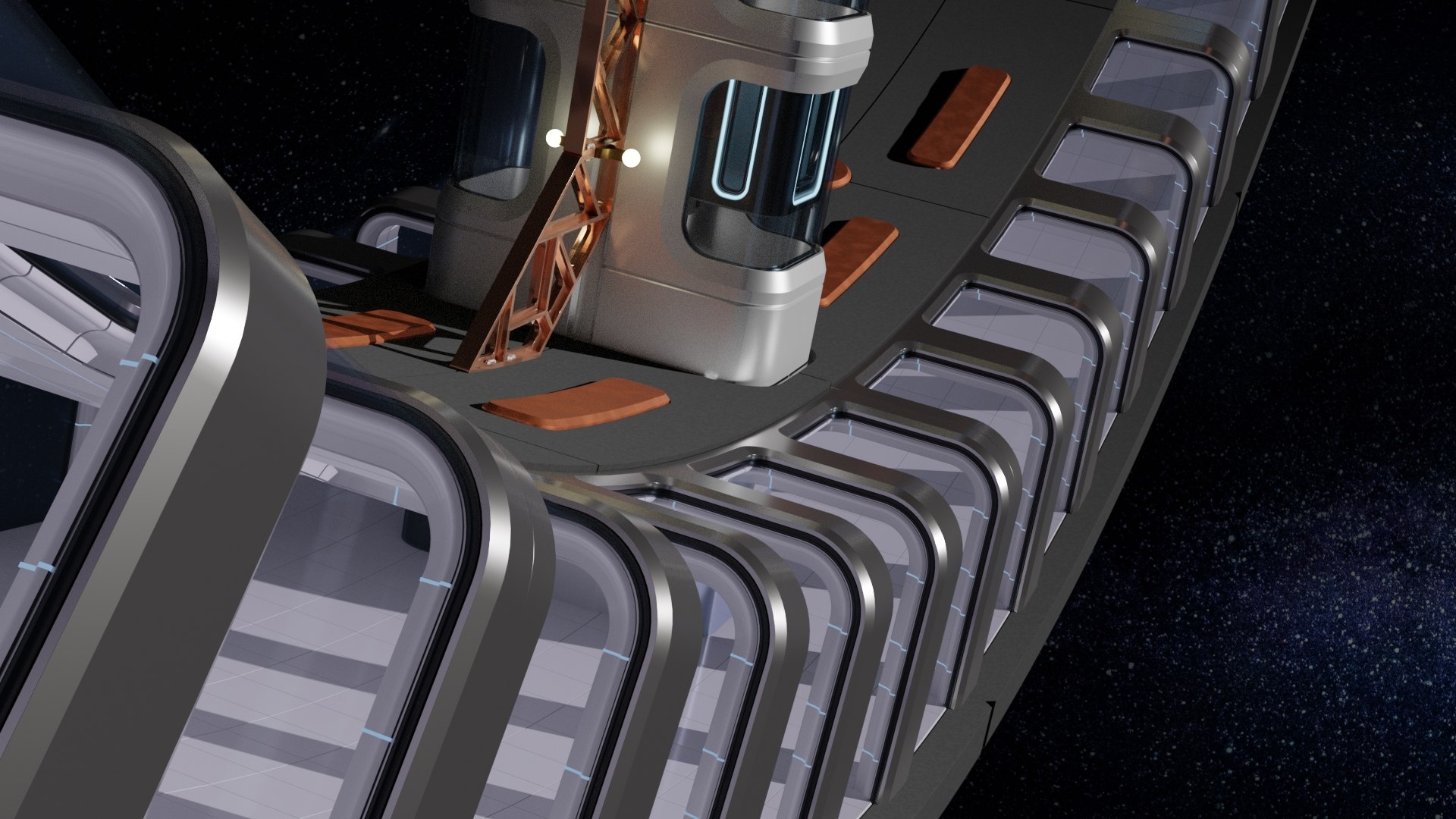 Space Station Ring 3D Model - TurboSquid 1490439
