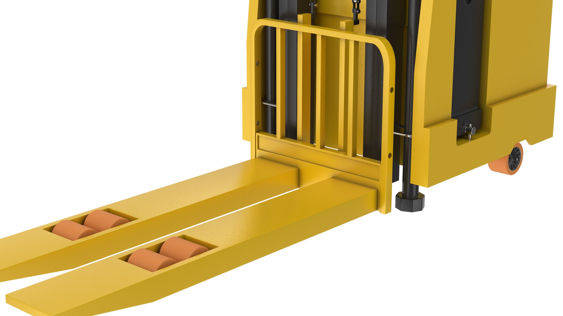 3D Model Detailed Electric Pallet Stacker - TurboSquid 2287720