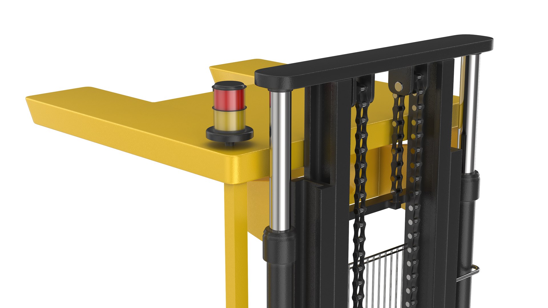 3D Model Detailed Electric Pallet Stacker - TurboSquid 2287720