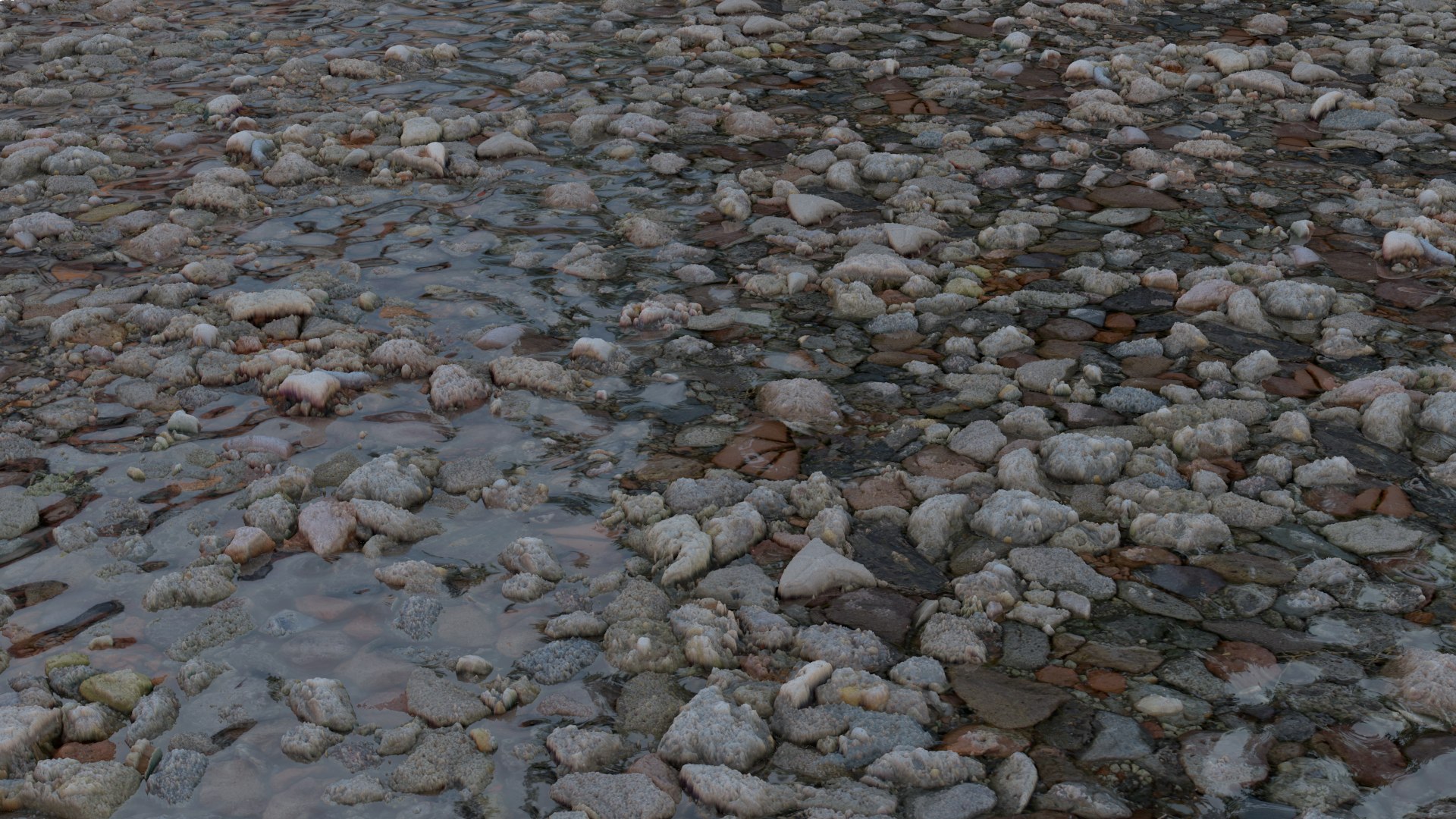 Stone Surface Plan With Water 8K 3D - TurboSquid 2279621