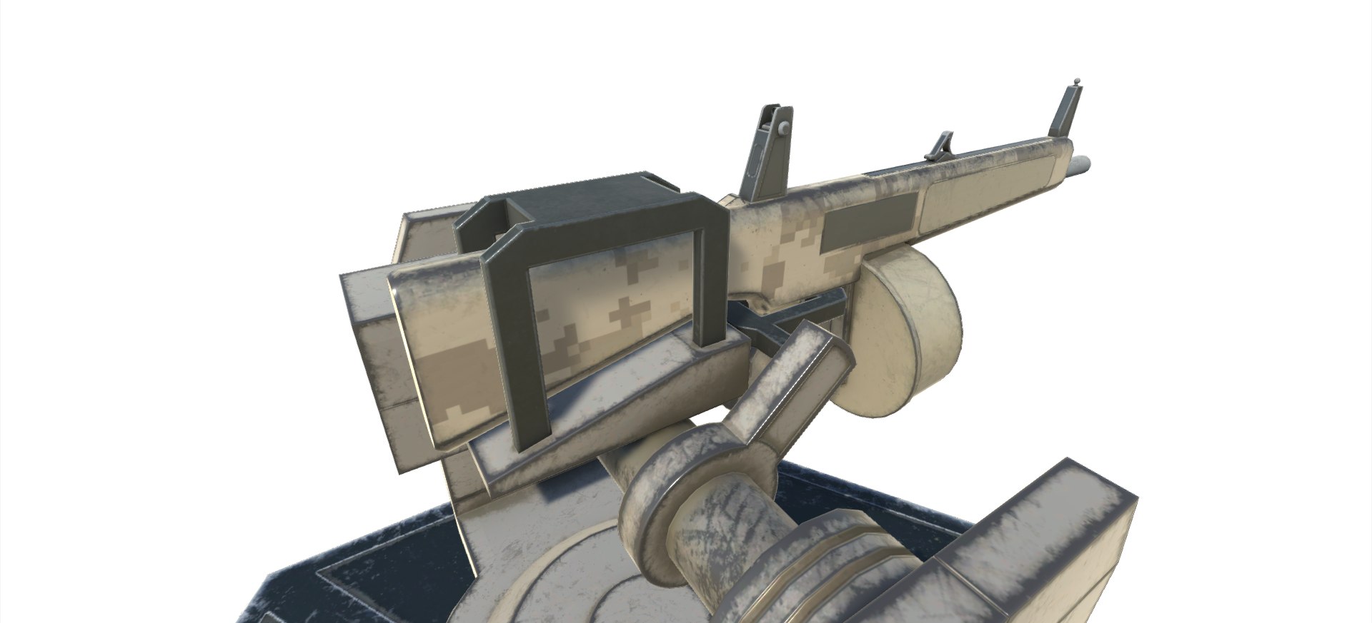 3D modern unmanned turrets - TurboSquid 1507353