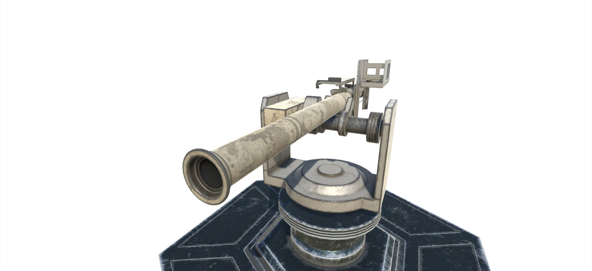 3D modern unmanned turrets - TurboSquid 1507353