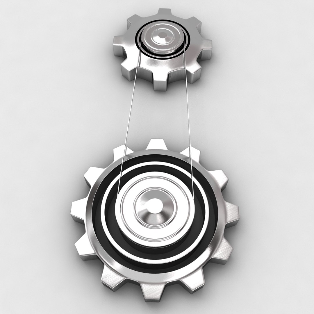3d model mechanical machine gears