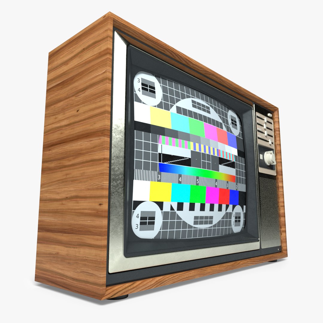 Retro Tv Model - TurboSquid 1537375