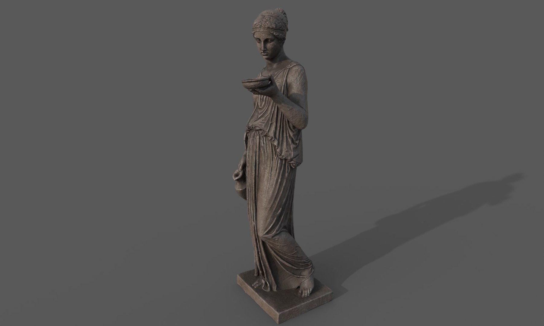3D Statue Of Hebe Model - TurboSquid 1821433