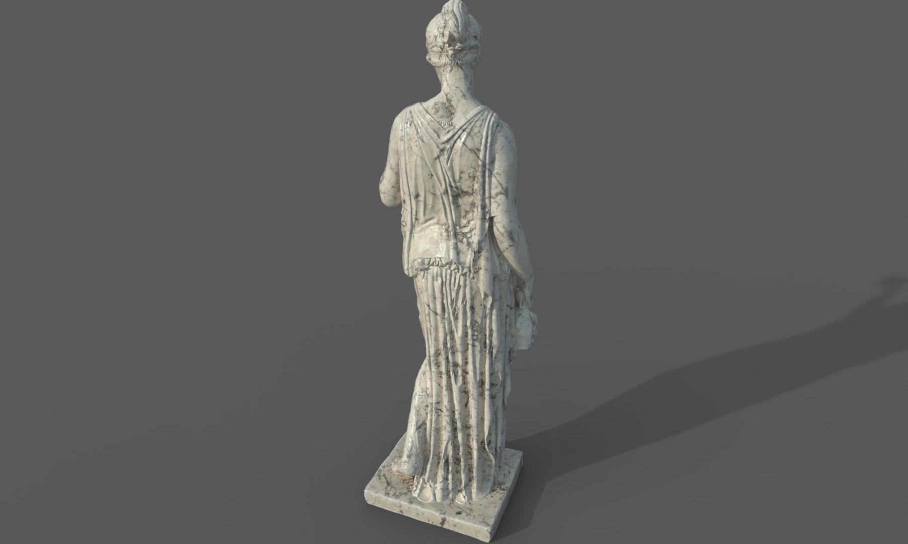 3D statue of Hebe model - TurboSquid 1821433