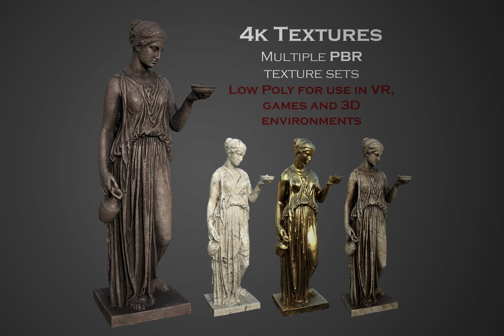 3D Statue Of Hebe Model - TurboSquid 1821433
