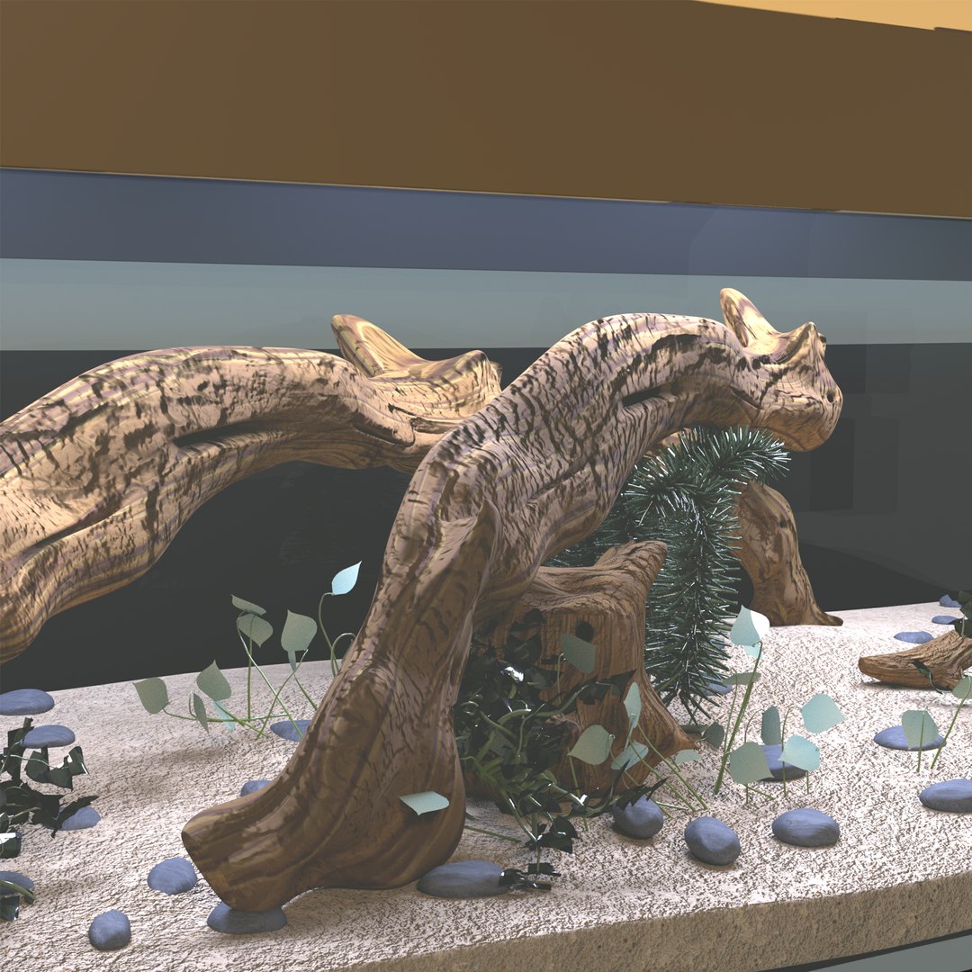 Fish Tank 3D Model - TurboSquid 2091567