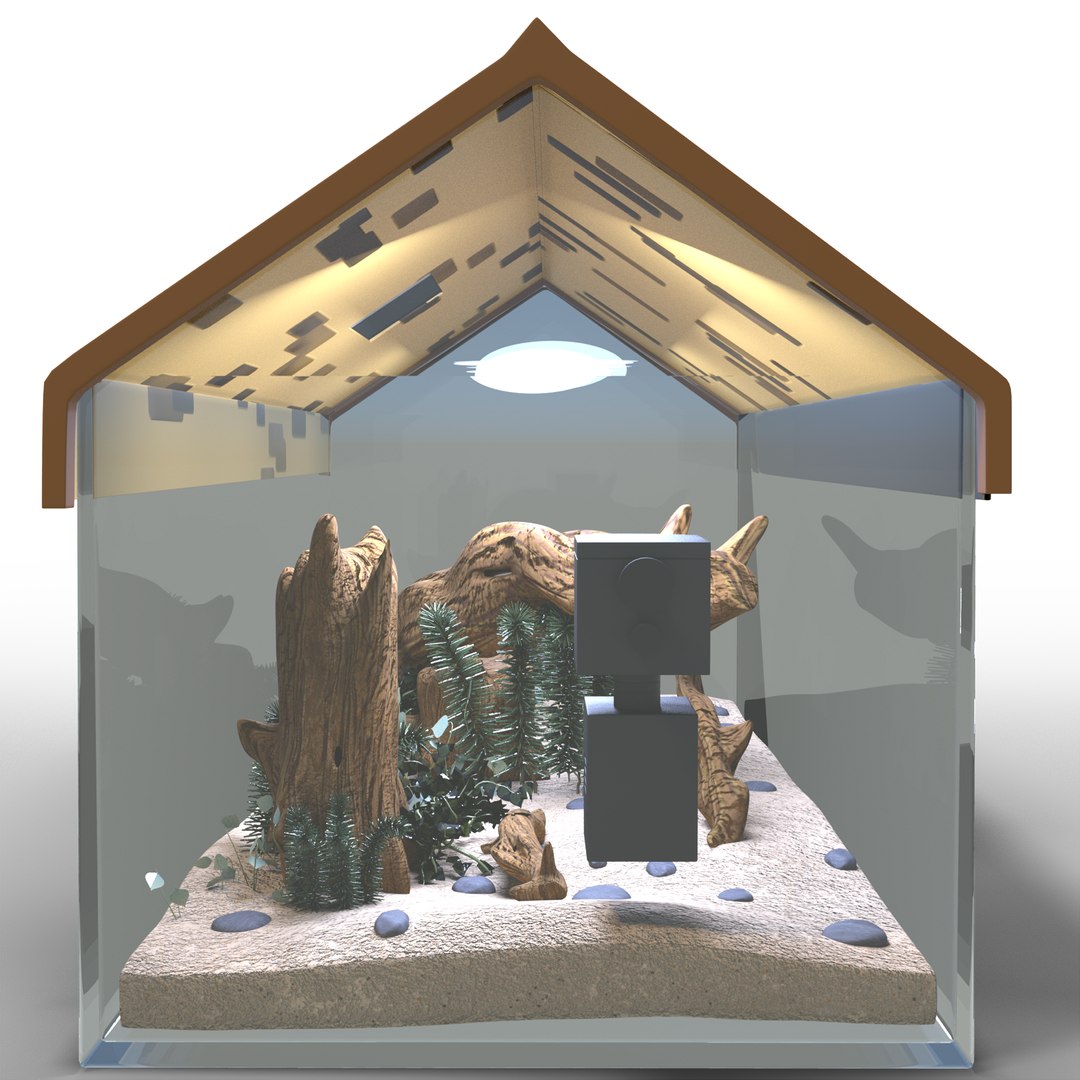 Fish Tank 3D Model - TurboSquid 2091567