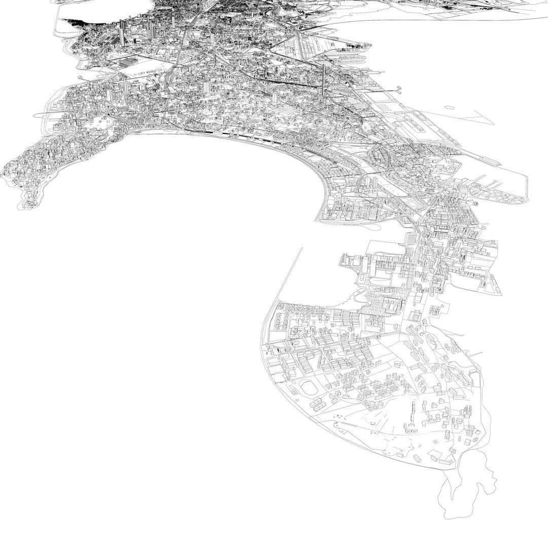 3D Model Mumbai India - City And Mass Buildings - TurboSquid 2209388