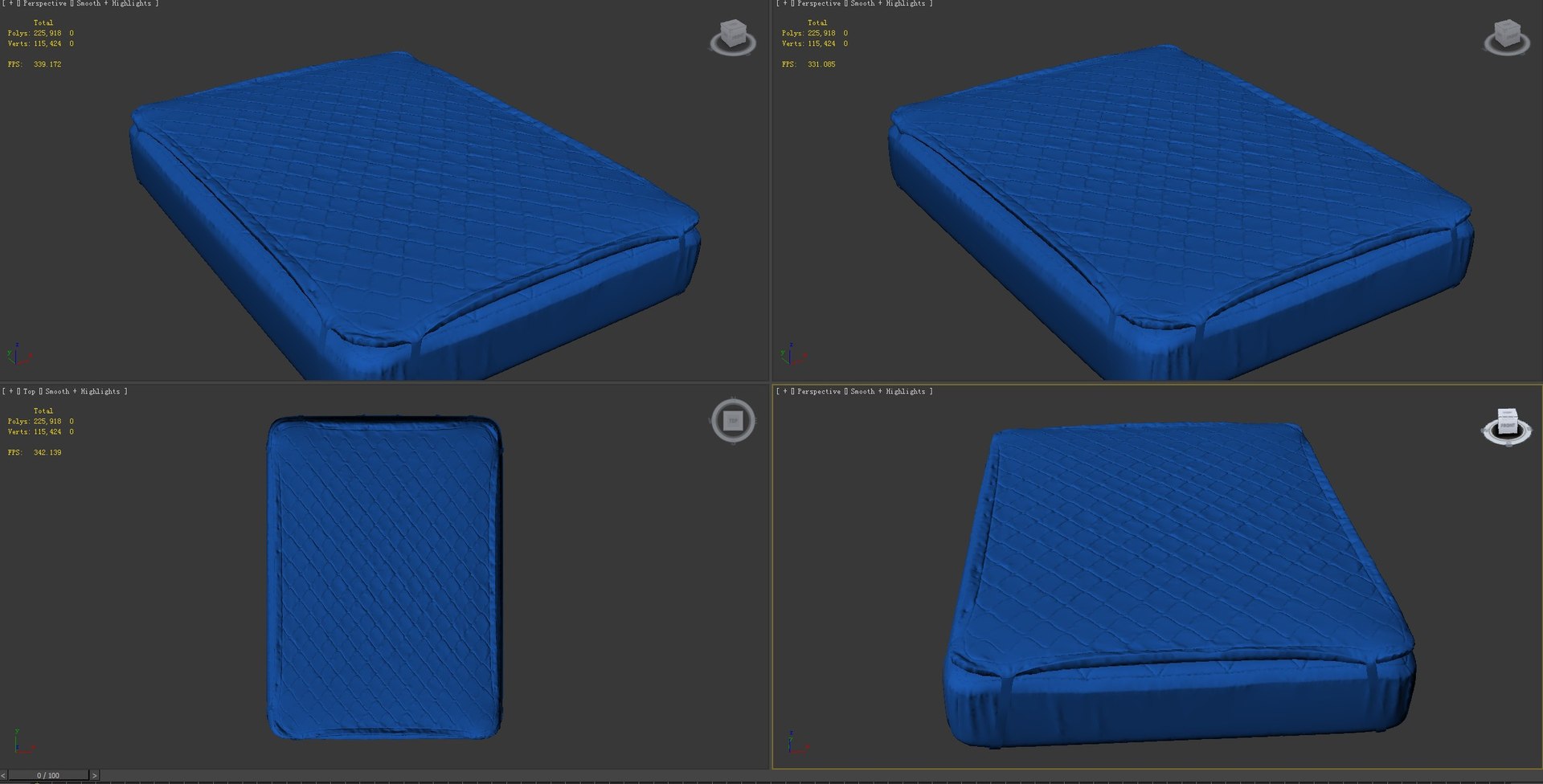 3d Model Mattress