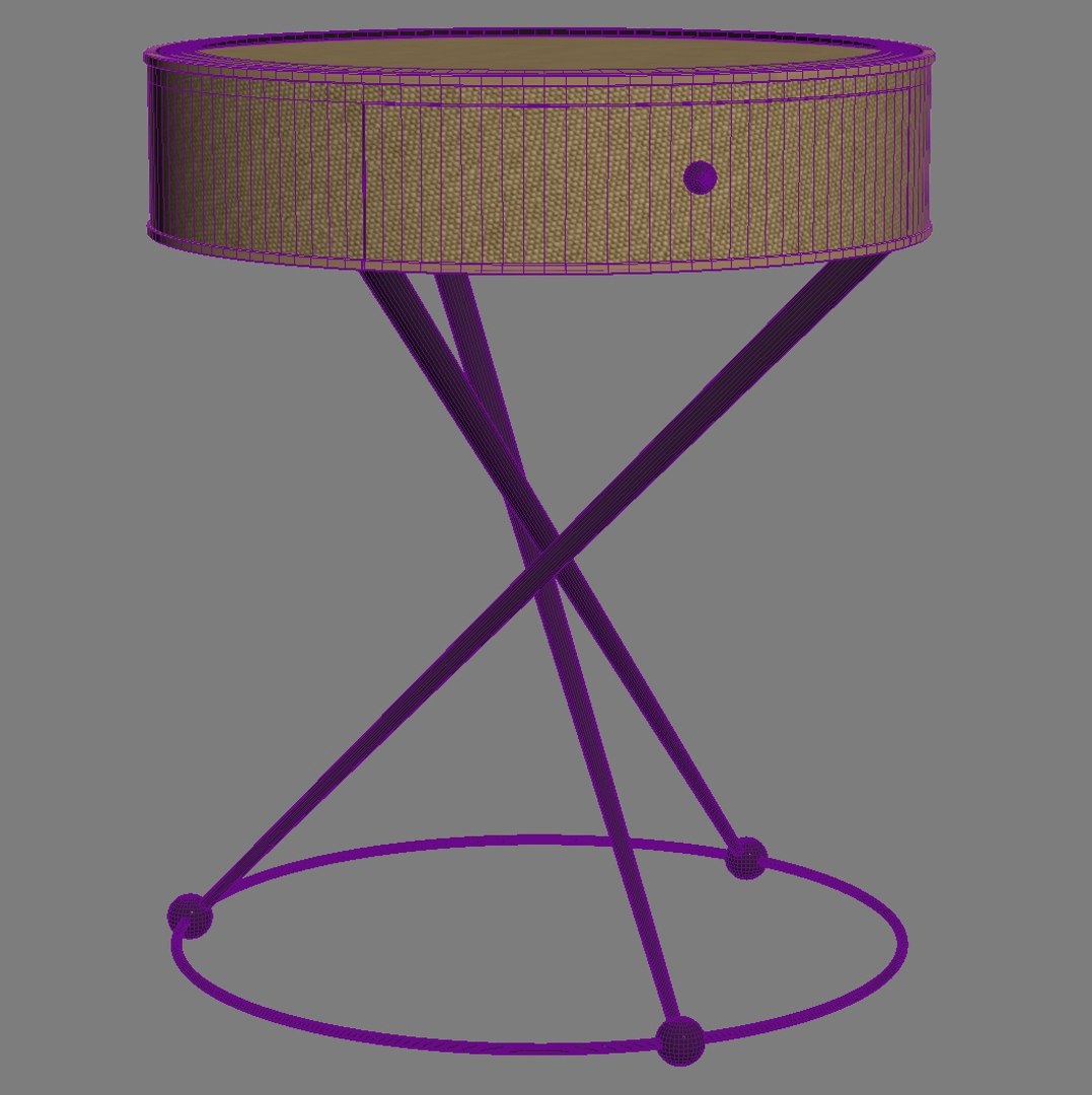 3d Model Pippa End Table Ferguson