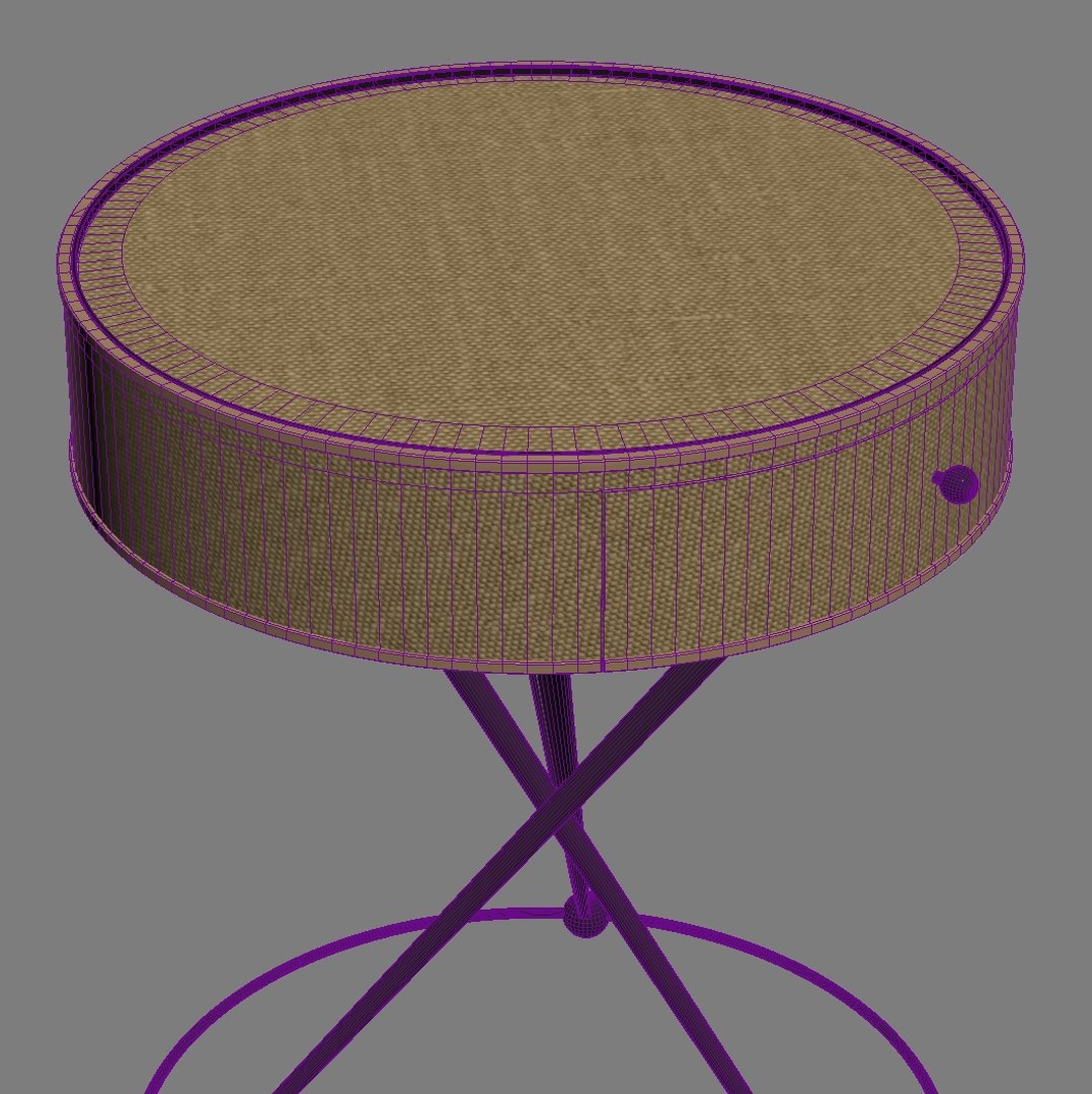 3d Model Pippa End Table Ferguson