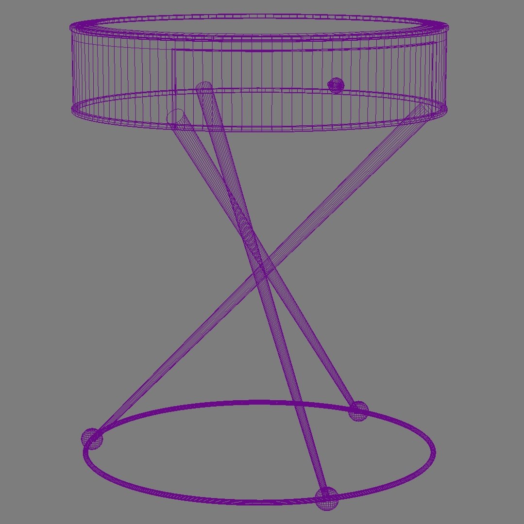 3d Model Pippa End Table Ferguson