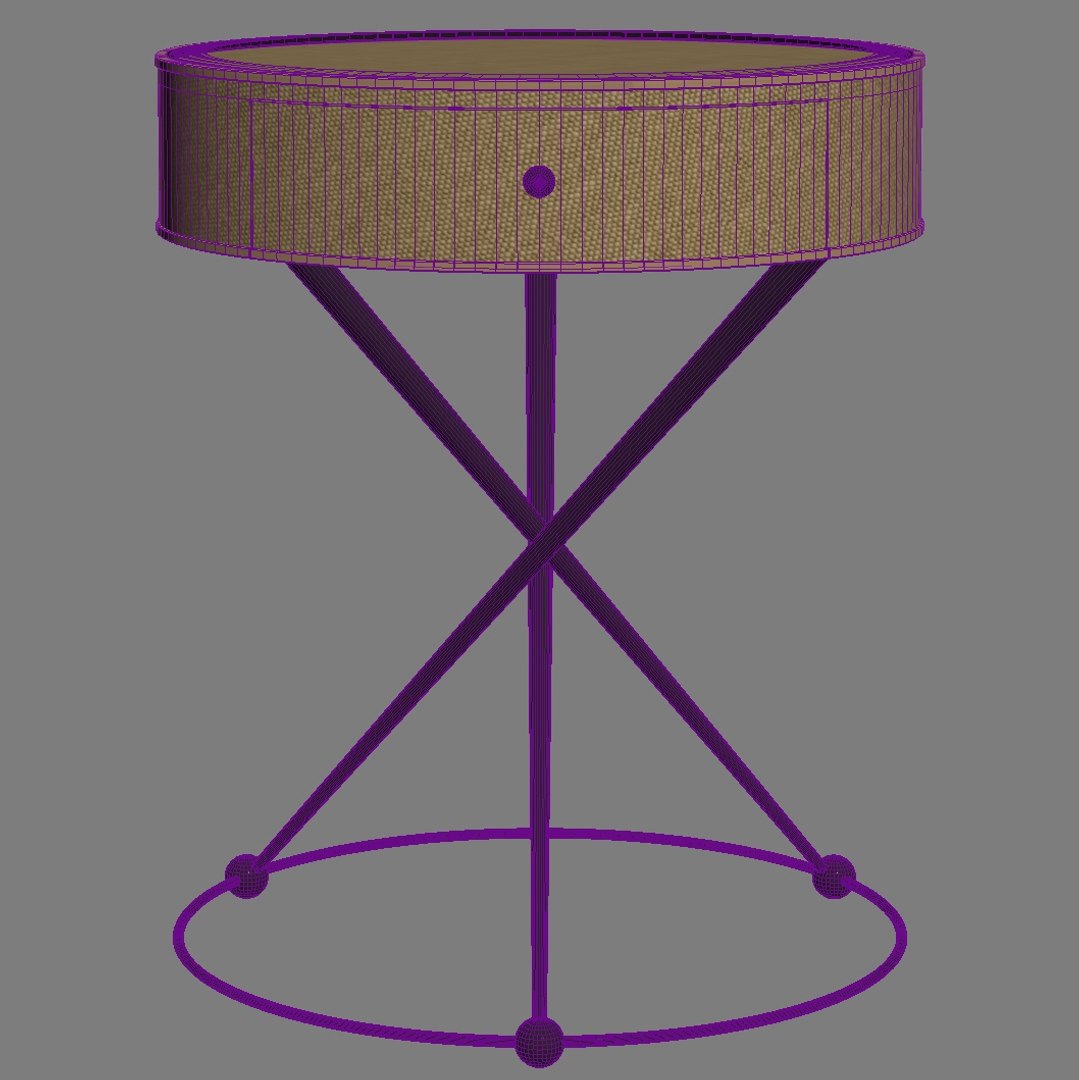 3d Model Pippa End Table Ferguson